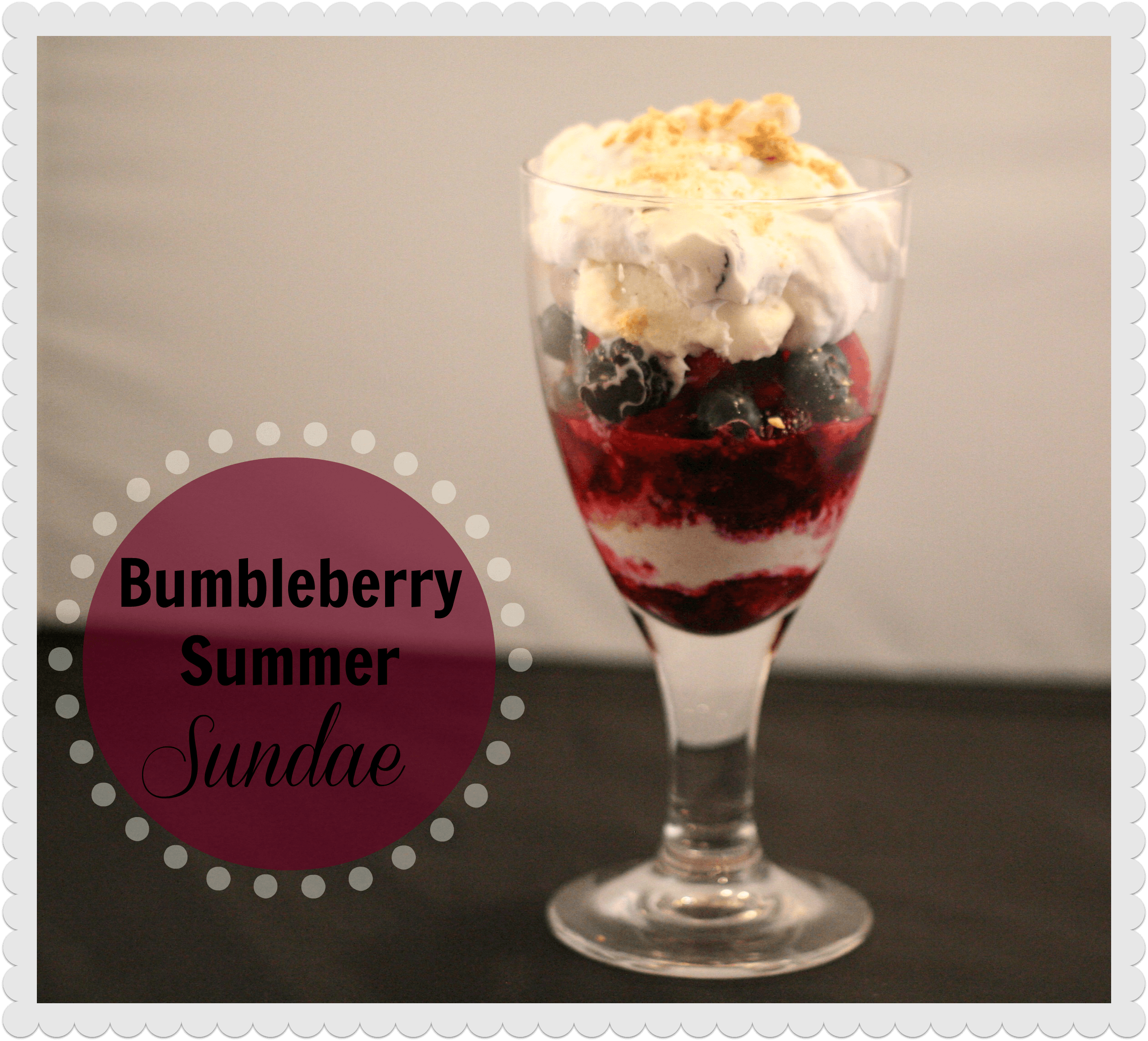 Delicious Summer Recipe: Bumbleberry Summer Pie Sundae | Wisconsin Mommy