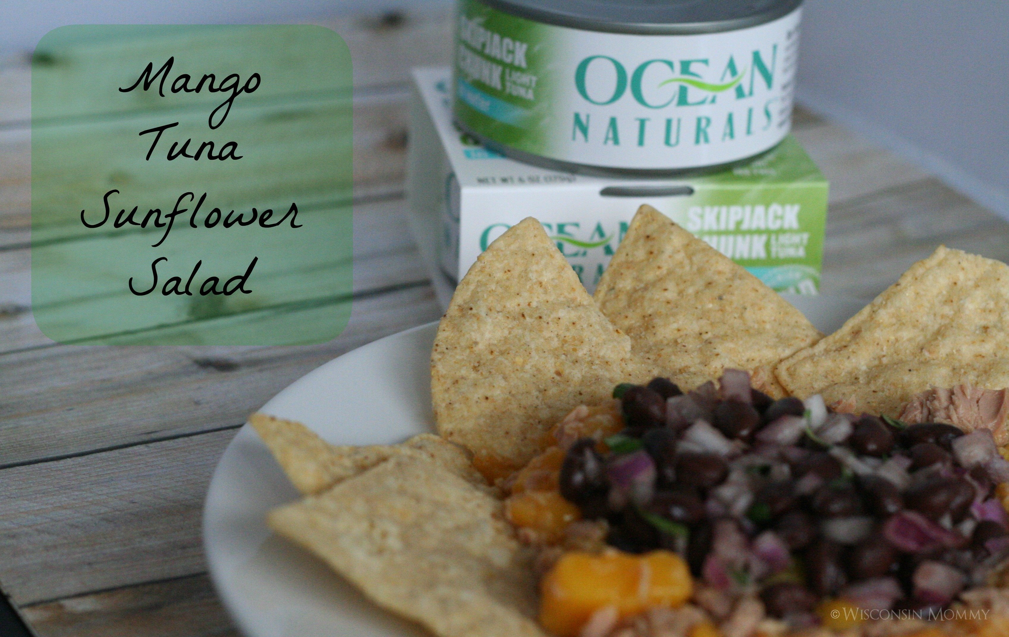 Mango Tuna Sunflower Salad | Wisconsin Mommy