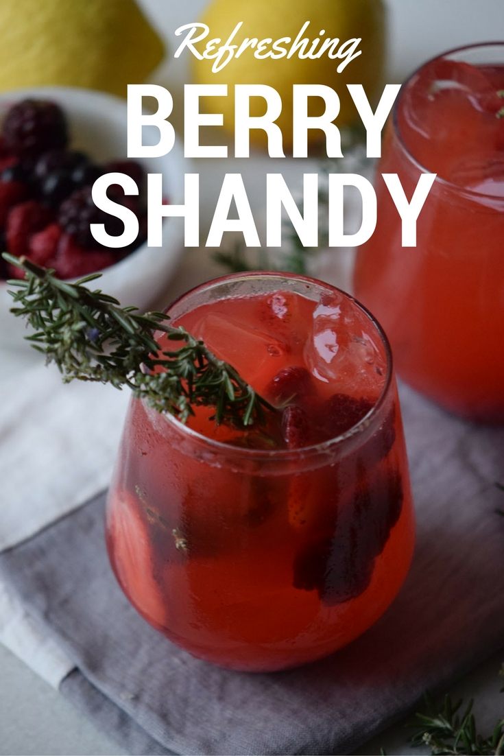 Refreshing Berry Shandy | Wisconsin Mommy