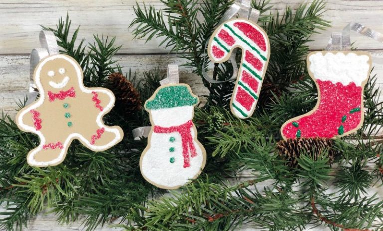 DIY Foam Christmas Cookie Ornaments | Wisconsin Mommy
